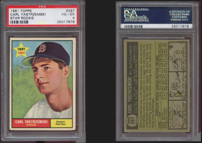 1961 Topps Baseball Complete Set w/18 Key Cards Graded | eBay