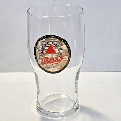 Bass Pale Ale Beer Tulip Glasses 6 1/4" Tall 18oz | eBay