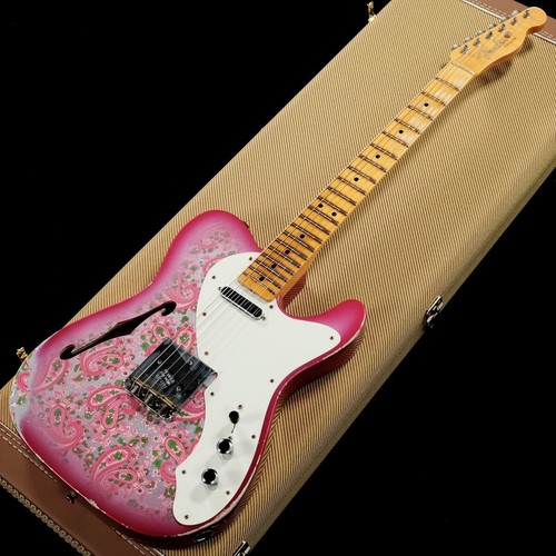 Used 2022 Fender Custom Shop Limited 50s Telecaster Thinline Relic Pink ...