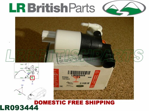 GENUINE LAND ROVER FRONT WINDSHIELD MOTOR PUMP RANGE ROVER VELAR ...
