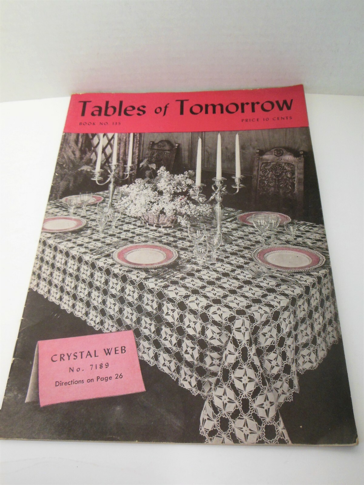 TABLECLOTHS Vintage 3 Thread Crochet Pattern Book LOT 1939 135 1941 167 ...