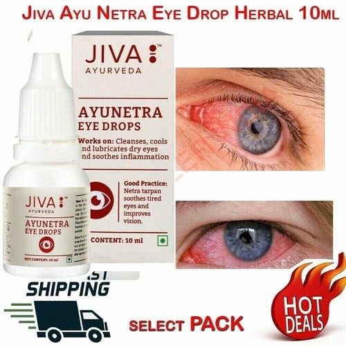 Jiva Ayurveda Ayu Netra Eye Drop Herbal Treatment (10ml | eBay