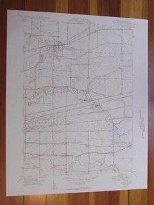 Clarence New York 1950 Original Vintage USGS Topo Map | eBay