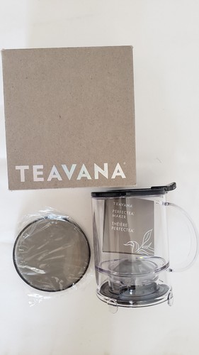 Teavana Perfectea Tea Maker 16oz Black (Never Used, Opened Box) | eBay