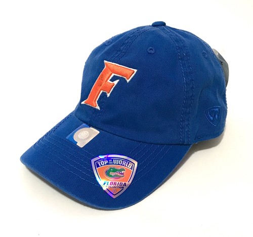 NEW Florida Gators Top Of The World Blue Embroidered Adjustable Cap | eBay