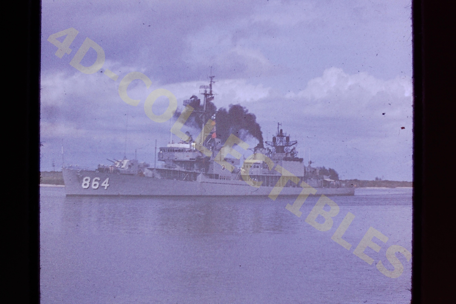 Original slide photo 1969 Tampa Port Florida USS Harold J. Ellison (DD ...