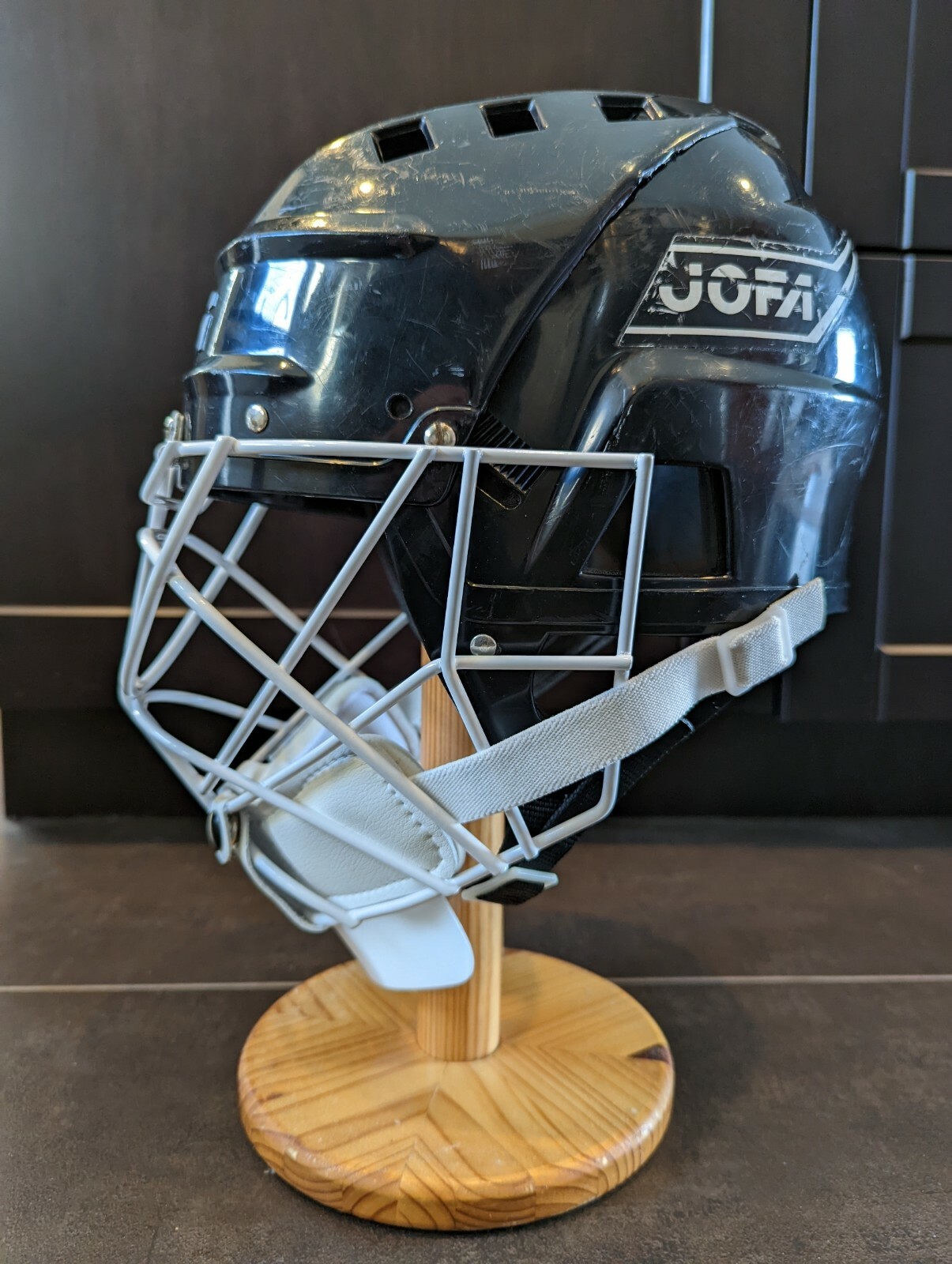 Jofa 280 HM30 Cage Dangler Goalie Helmet Mask Hockey Richard Brodeur ...