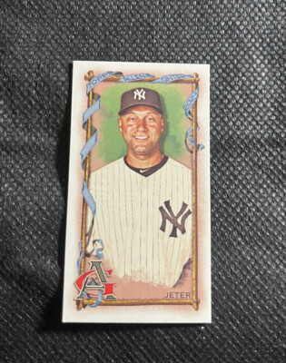2023 Topps Allen & Ginter A&G Back Derek Jeter Mini #104 New York ...