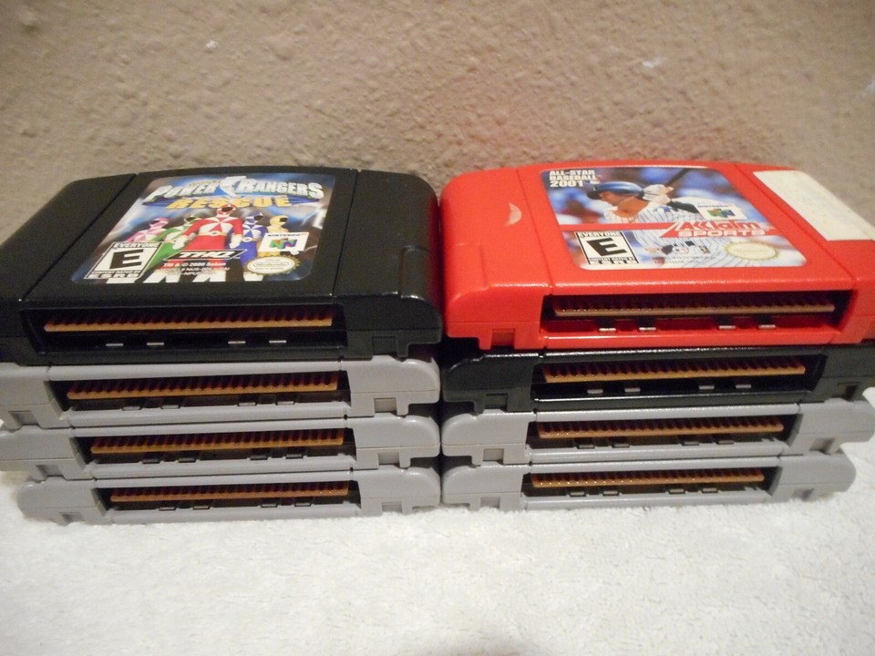 Lot of 8 - Nintendo 64 N64 Game Cartridges - Authentic and Tested | eBay