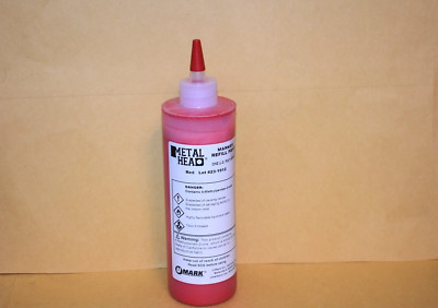 Metal Head Red Paint Marker 16 oz Refill Metal Marking Auto Salvage ...