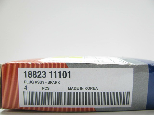 (4) Genuine OEM for Kia / HYUNDAI Spark Plugs 18823-11101 Fast USA for ...