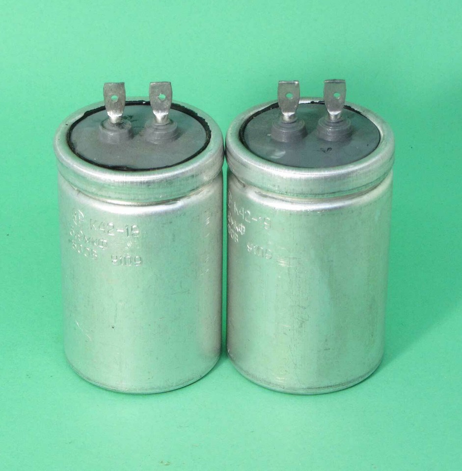 * 5 pcs. K42-19 -500V 3.9uF - USSR =PAPER IN OIL= PIO - SEALED AUDIO ...