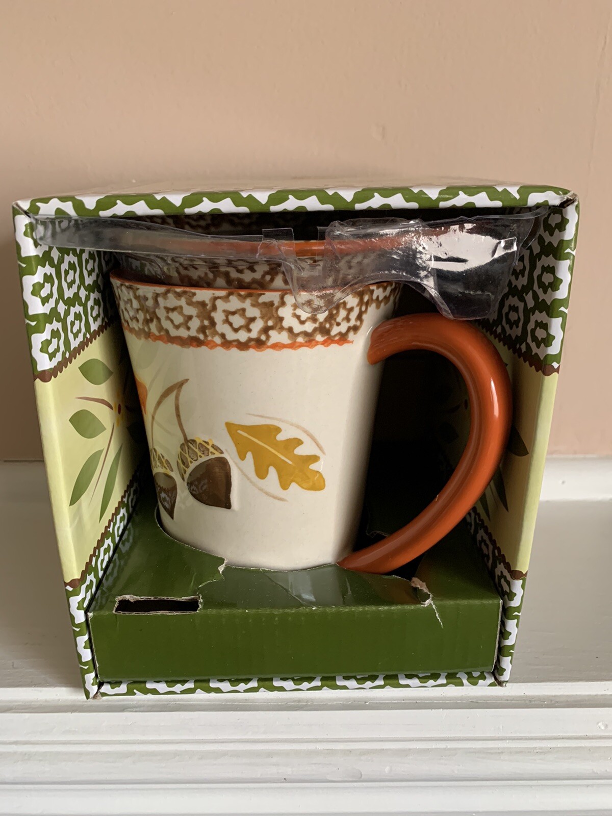 TEMPTATIONS Old World Green Coffee Mug Cup 14oz Ppp-jn-796561 for sale ...