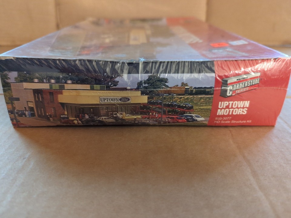 Walthers HO Scale Uptown Motors Kit Sealed in Box Lot #933-3077 Vintage ...