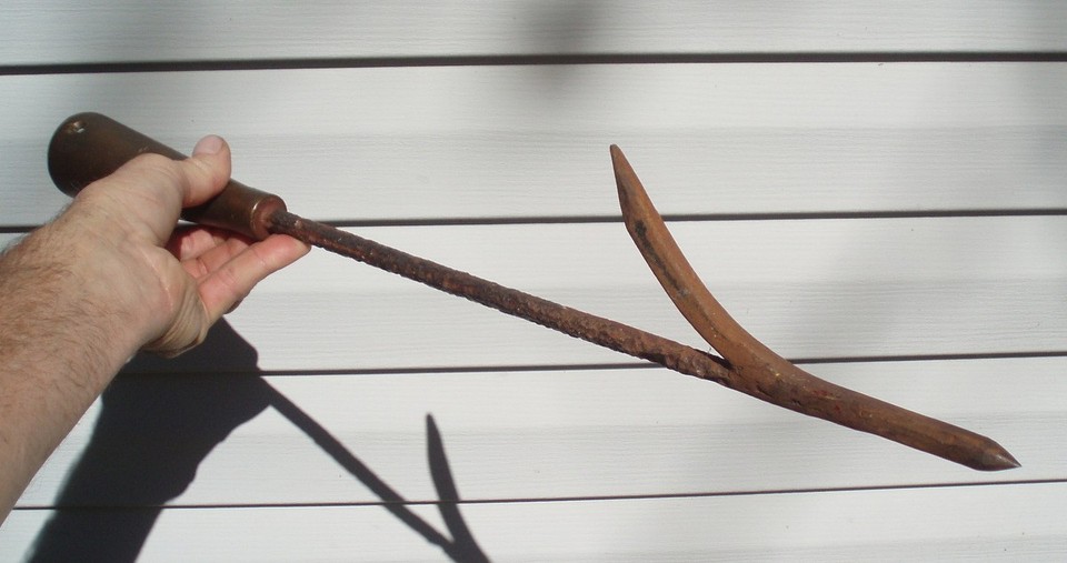 1700' ? BRONZE IRON EARLY HISTORIC PRIMITIVE ANTIQUE WHALING WHALE ...