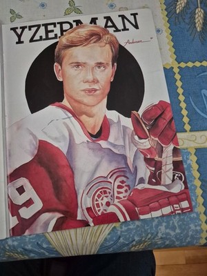 STEVE YZERMAN OR ROB BRIND'AMOUR PHOTO COLOR 8 BY 11 inches BECKETT ...