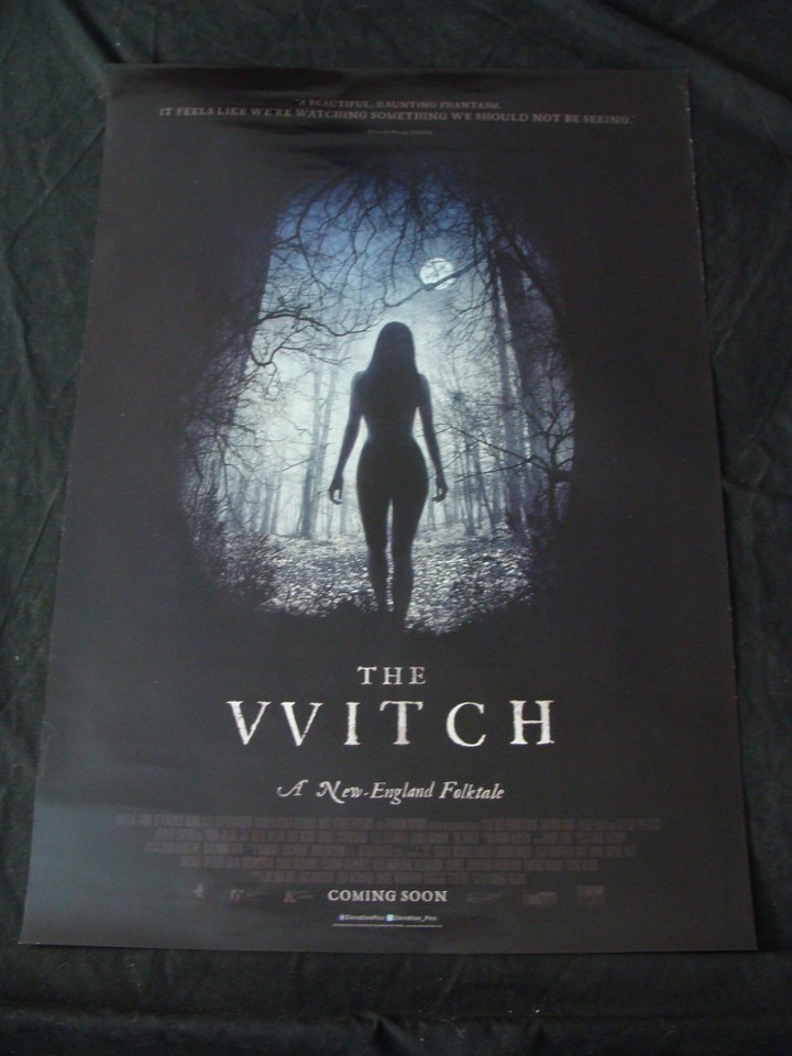The VVITCH movie ANNA TAYLOR JOY The Witch poster Original 27x40 One ...