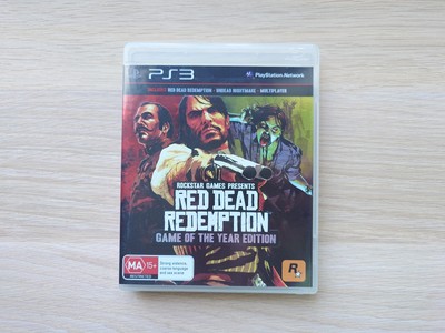 Red Dead Redemption Game of the Year Edition PS3 Game GOTY Undead ...
