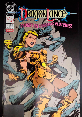 DRAGONLANCE No. 3 DC Comics with TSR Dan Mishkin Randy Elliott RAW 1988 ...