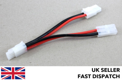 Tamiya parallel cable connector/adaptor/plug/lead for LiPo Battery RC ...
