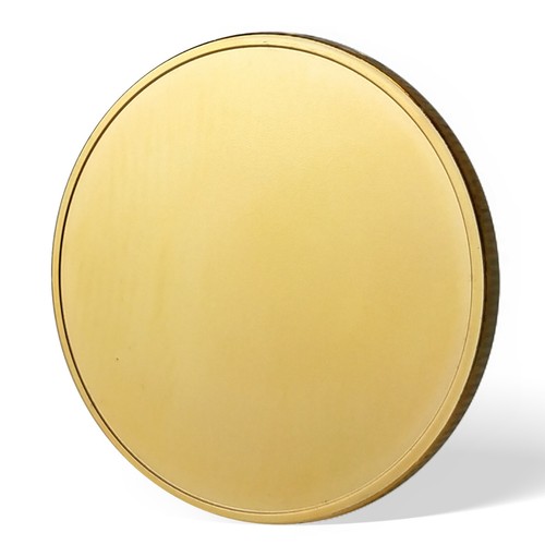 Gold Blank Challenge Coin for Custom Engraving/ DIY Token Chips | eBay UK