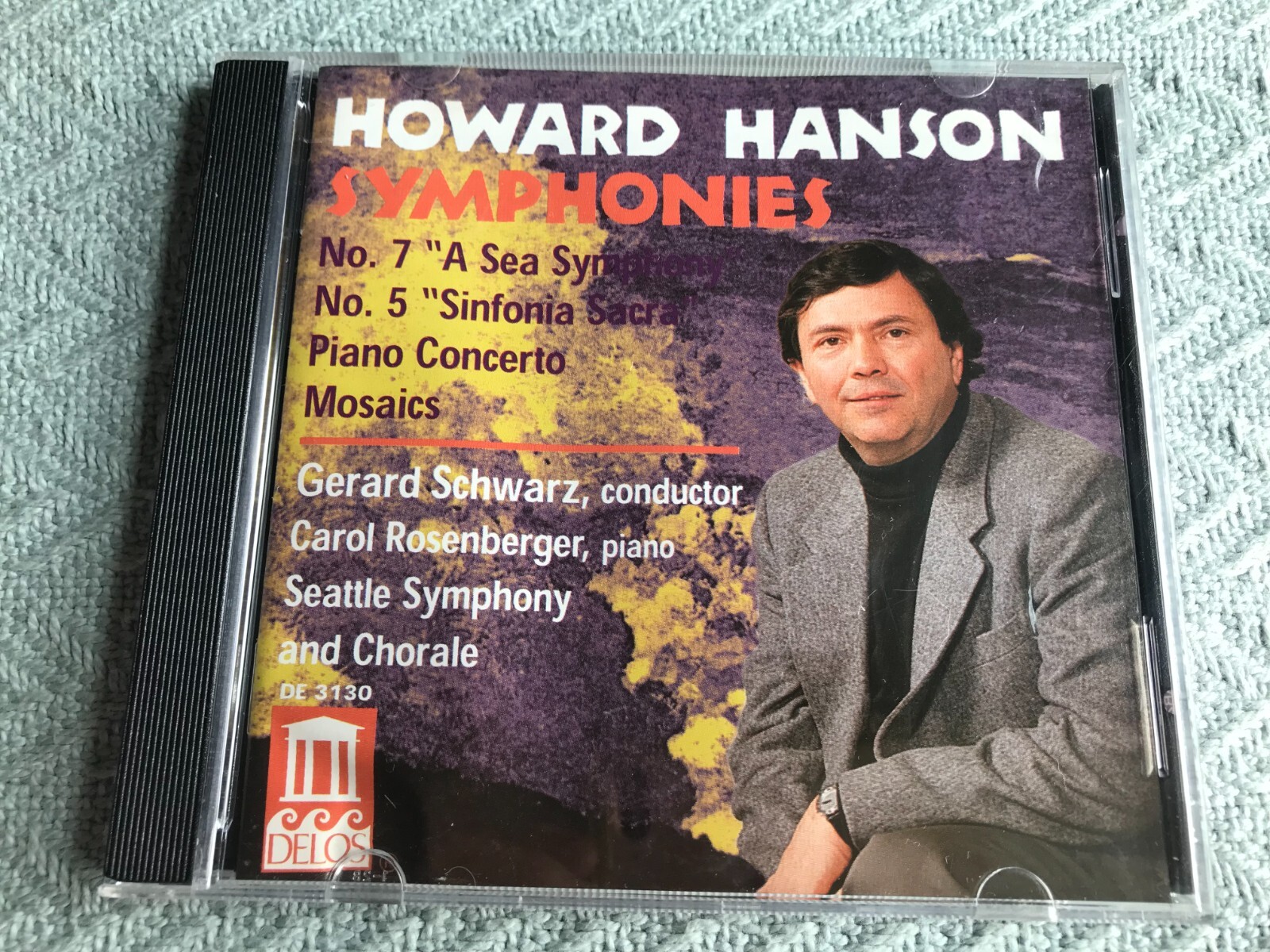 Howard HANSON: Symphonies Nos. 5 & 7; Piano Concerto; Mosaics (CD, Aug ...