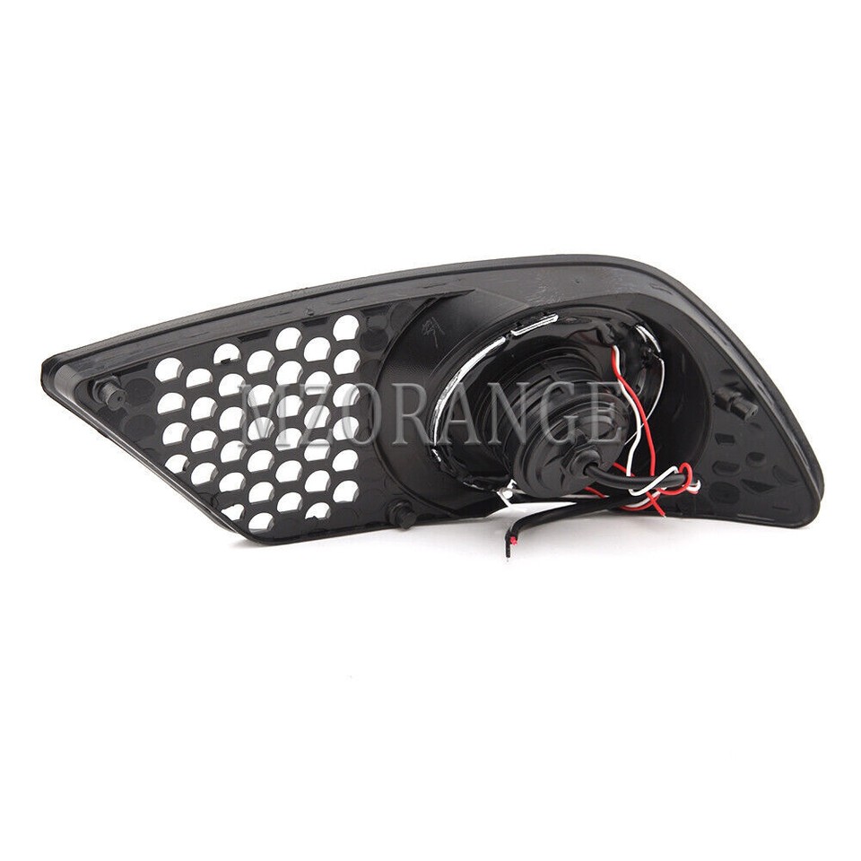 LED Bumper Fog Lights w/ Cover Angel Eye For Mercedes Benz C230 C300 ...