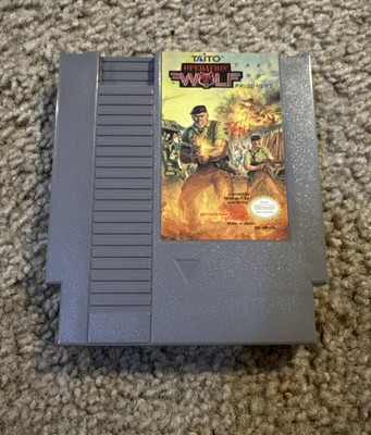 Operation Wolf - NES Nintendo Light Gun Game Tested And Working ML234 ...