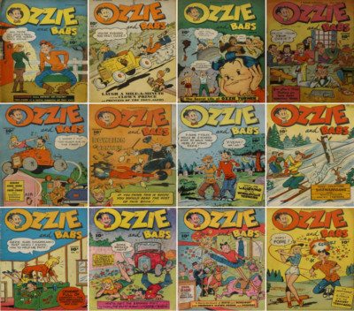 1947 - 1949 Ozzie and Babs Comic Book Package - 12 eBooks on CD | eBay