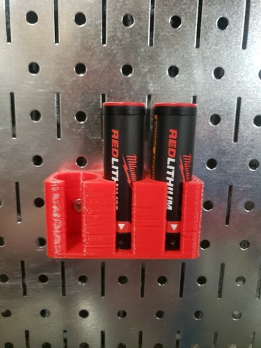 Milwaukee REDLITHIUM USB Battery Holder Mount | eBay