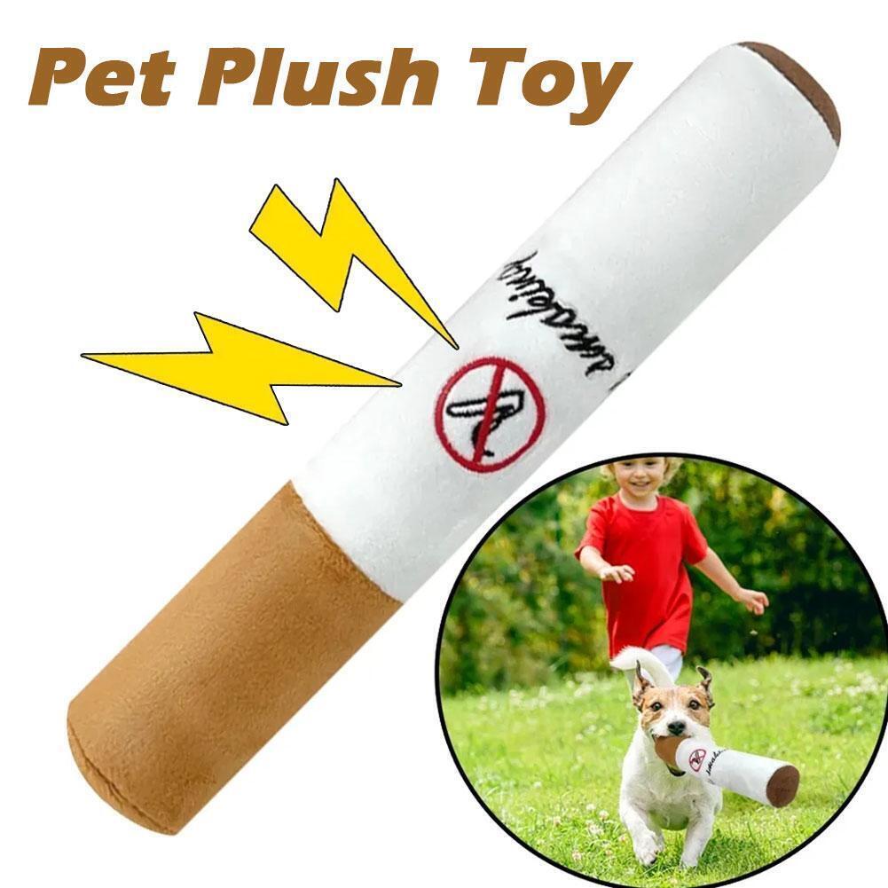 Big smoking cigarette Toy Plush Pet sleeping toy gift 30cm O8G0 | eBay