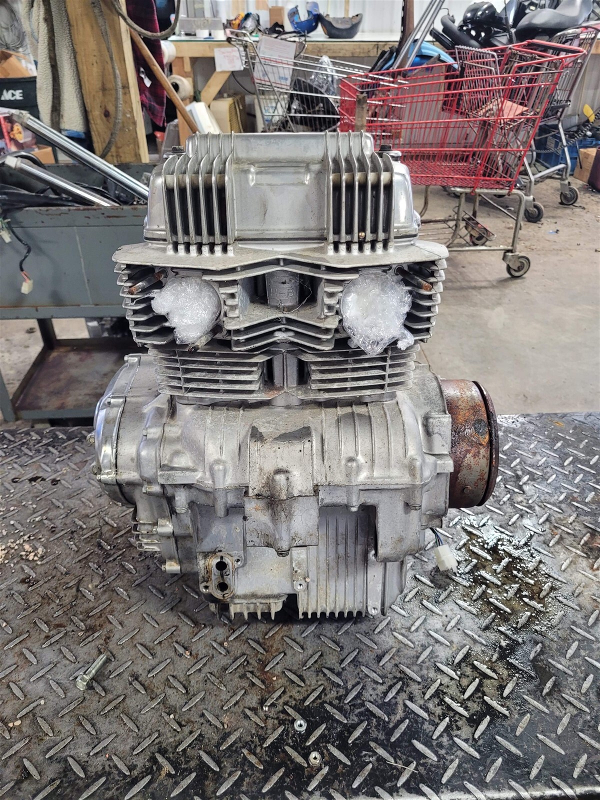 81 Honda CM400 CM 400 A Hondamatic Engine Motor | eBay