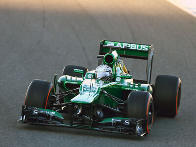 Cars 2013 caterham ct03 formula one race racing f Desk Mat Stitched | eBay