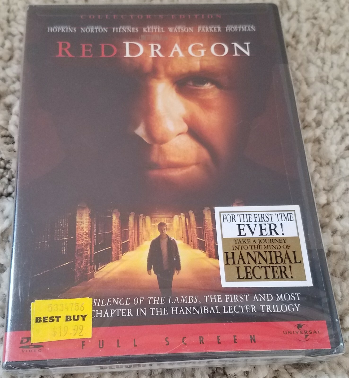 Red Dragon (DVD, 2003, Full Screen Collectors Edition) 25192273629| eBay