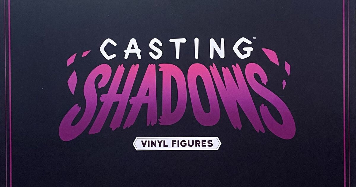 Casting Shadows Vinyl Figure Set Kickstarter Exclusive / Card Board ...