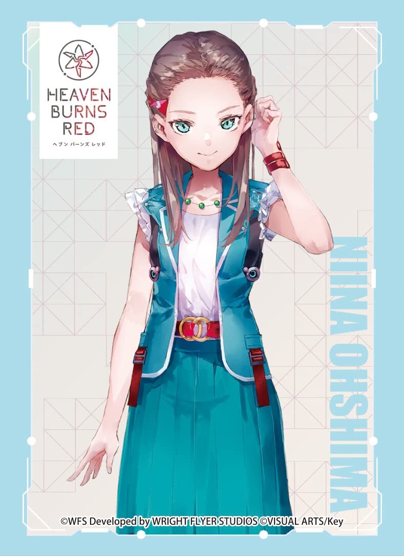 Sleeve Mat Series Heaven Burns Red Niina Oshima Ebay