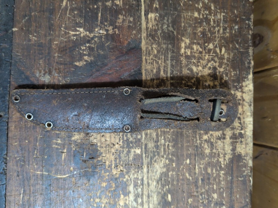 Edge Mark #489 Fixed Blade Stag Hunting Knife w/ Orig.Solingen Germany ...