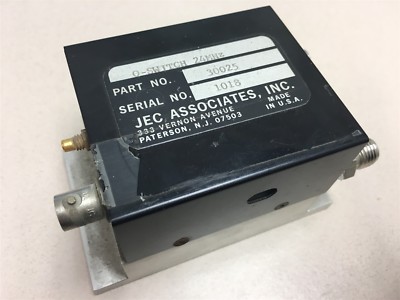 USED JEC ASSOCIATES, INC AO Acousto-optic MODULATOR Q SWITCH 30025 P8 ...