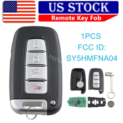 For 2011 2012 2013 2014 Hyundai Sonata Keyless Entry Smart Remote Car ...