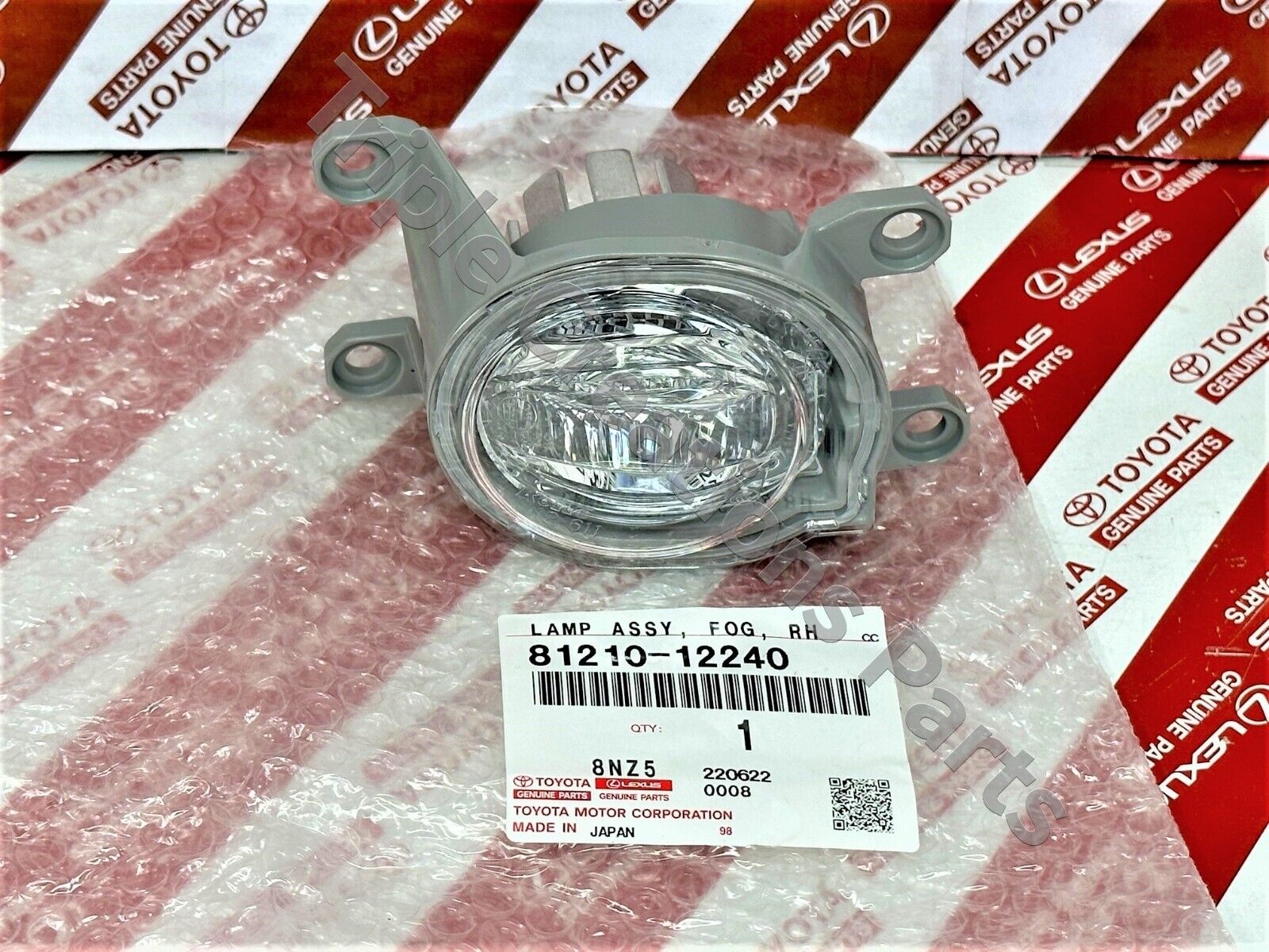 Toyota Genuine 81210-12240 Lamp Assy Fog RH 8121012240 OEM | eBay