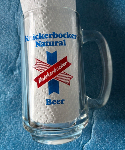 MINTY VINTAGE 1975 RUPPERT KNICKERBOCKER BEER STEIN MUG GLASS NEW ...