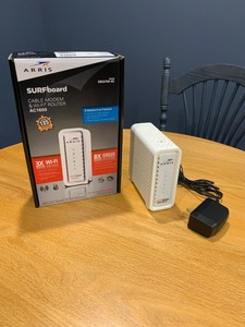 ARRIS SURFboard SBG6700-AC 8x4 DOCSIS 3.0 Modem / WiFi Dual Band Router ...