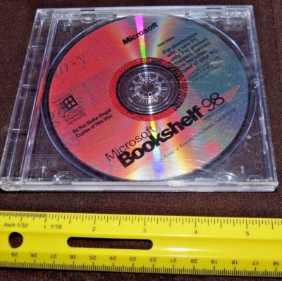 Microsoft Bookshelf 98, reference library, cd rom | eBay