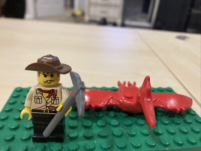 LEGO Dinosaur Pteranodon Red From Dino Explorer 5934 Johnny Thunder ...