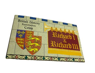Westair British History Reproduction Coins - Richard I and Richard III ...
