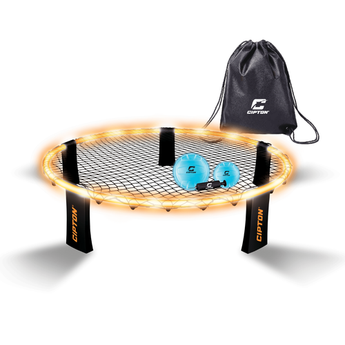 Cipton LED Light Up Smashball Slam Ball Game Set - Net, Balls, Bag ...