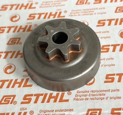 STIHL OEM RIM SPROCKET KIT 1123 007 1030 PICCO 7T MS 250C 210 230 230C ...
