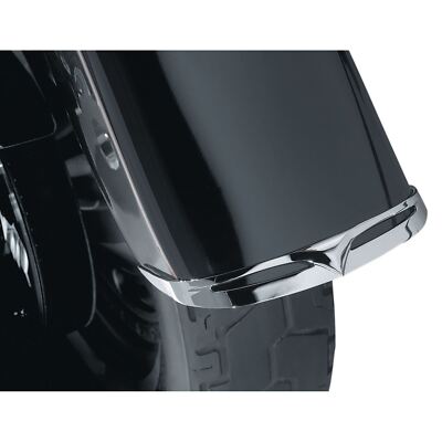 1990-2017 Harley Fatboy FLSTF Chrome Front Fender Tip Leading Edge 9013 ...