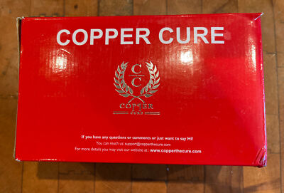 Cooper Cure Copper Moscow Mule Mug Cup 16 Oz straws and coasters - Set ...