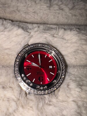Dibur Diamond Men's Watch red face & red straps used and owned for over ...